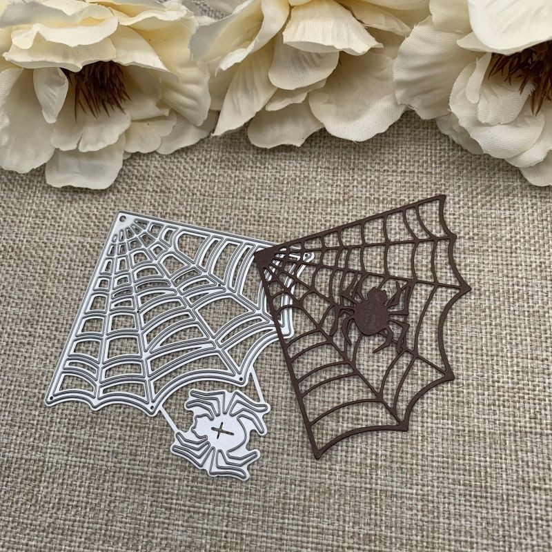 Jual Spider web Metal Cutting Dies Stencils For DIY Scrapbooking ...