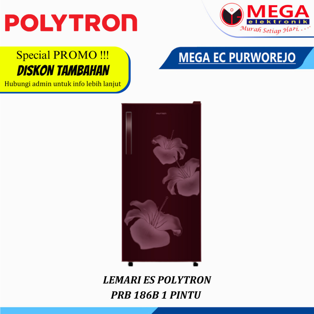 Jual LEMARI ES POLYTRON 1 PINTU PRB 186 | Shopee Indonesia
