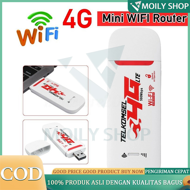 Jual Modem WIFI USB 4G All Operator 500mbps LTE 4G Wifi Modem USB Modem ...