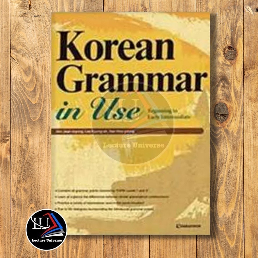 Jual Book Korean Grammar in Use Beginning to Early Intermediate ...