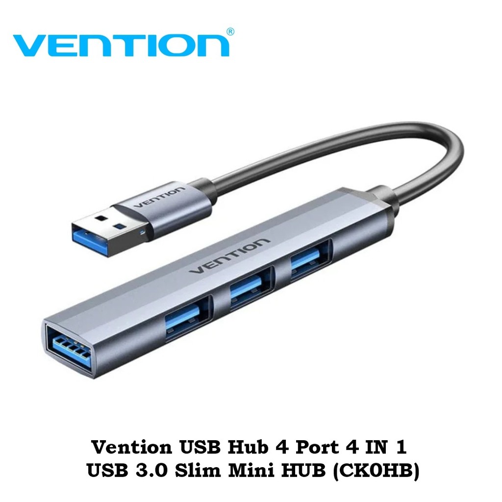 Jual Vention USB Hub 4 Port 4 IN 1 USB 3.0 Slim Mini HUB (CK0HB ... Jual Vention USB Hub 4 Port 4 IN 1 USB 3.0 Slim Mini HUB (CK0HB ...