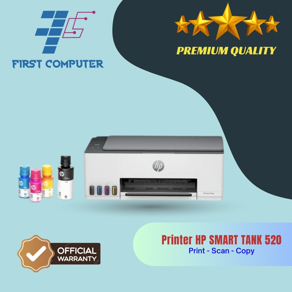 Jual HP Smart Tank 520 All-in-One Printer | Shopee Indonesia