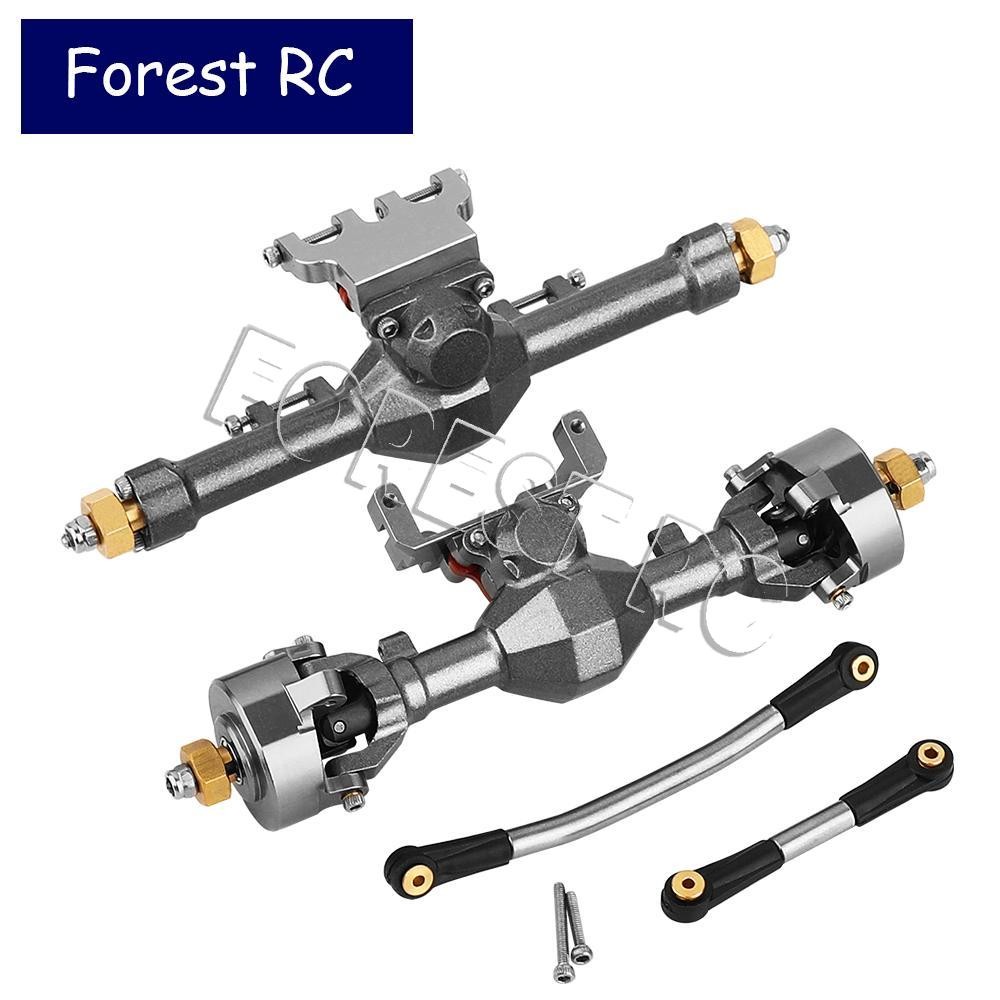 Jual SCX24 Front Rear Complete Axles 5mm Widened for Axial SCX24 ...