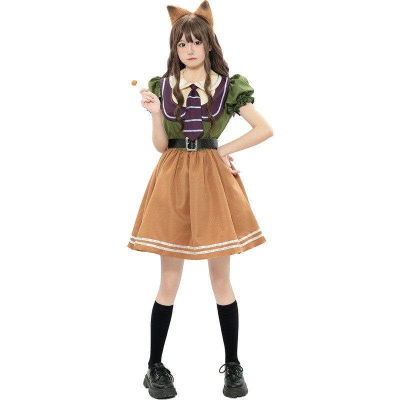 Jual CC-64 - Dress Maid Zootopia Nick Wilde Gender Bender Lolita ...