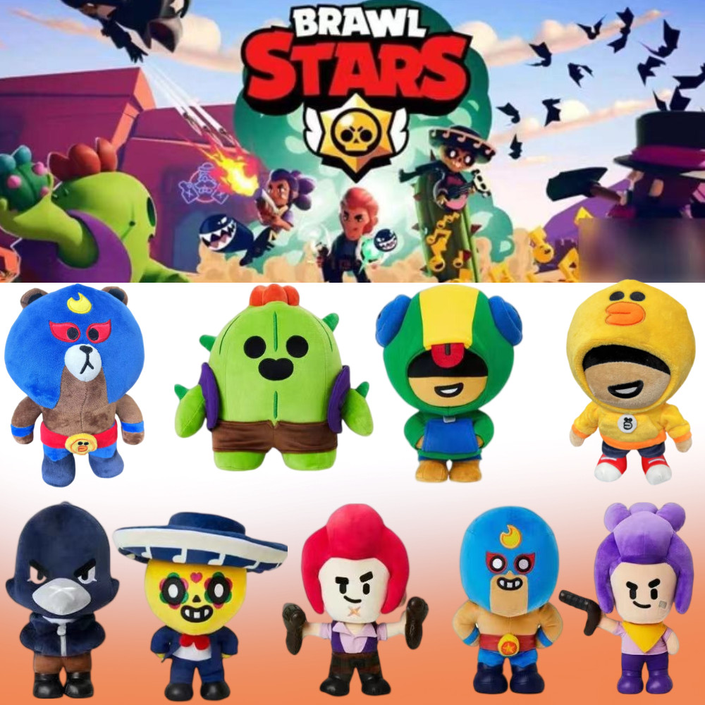 Jual New Coc Supercell Leon Spike Plush Toys Cotton Pillow Dolls Game ...