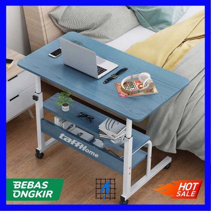 Jual Meja Laptop Adjustable Portable Laptop Desk 3 Tingkat - warm white ...