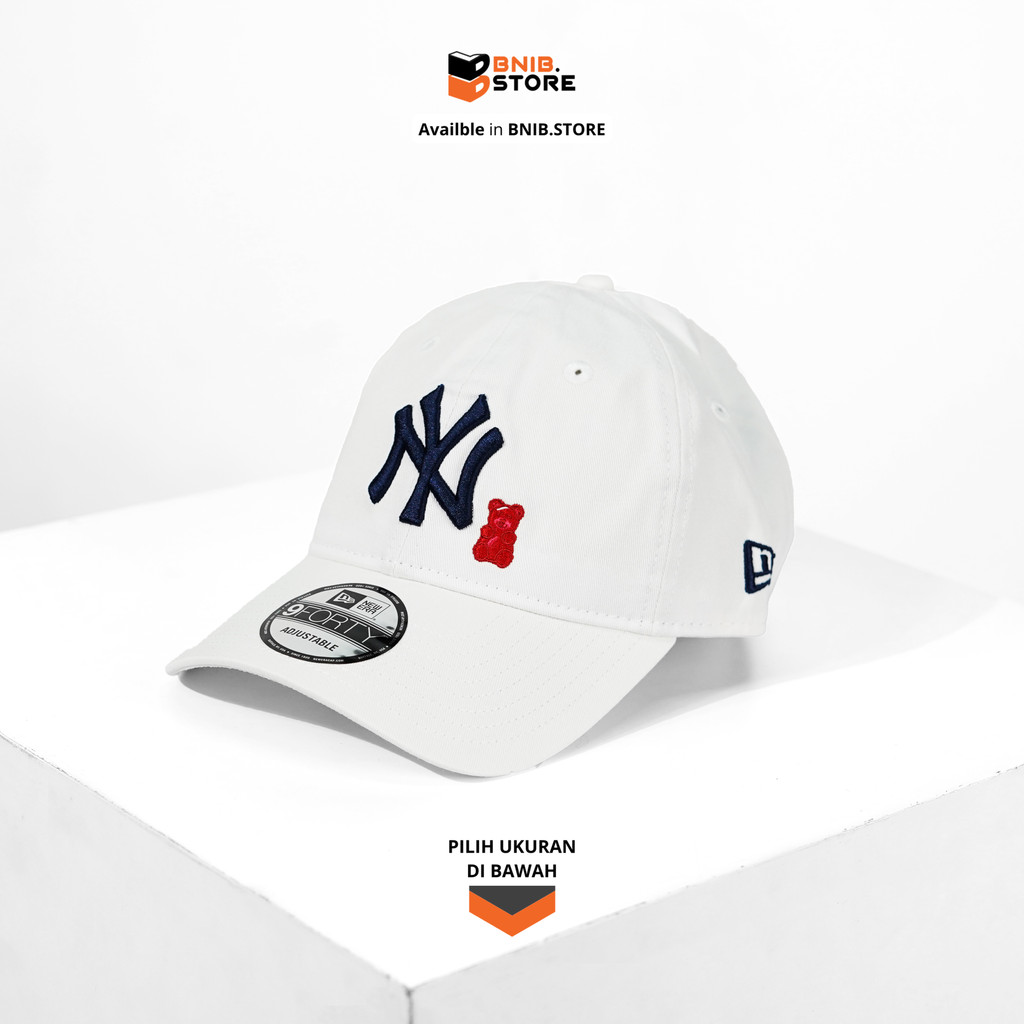 Jual Topi New Era New York Yankees Bear White 9Forty [14148100 ...