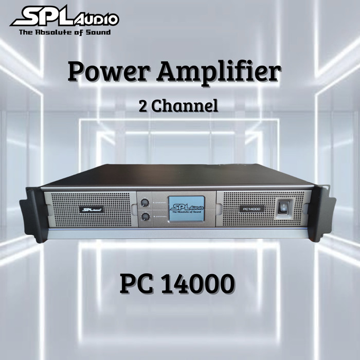 Jual SPL Audio Power Amplifier 2 Channel Tipe PC 14000 | Shopee Indonesia