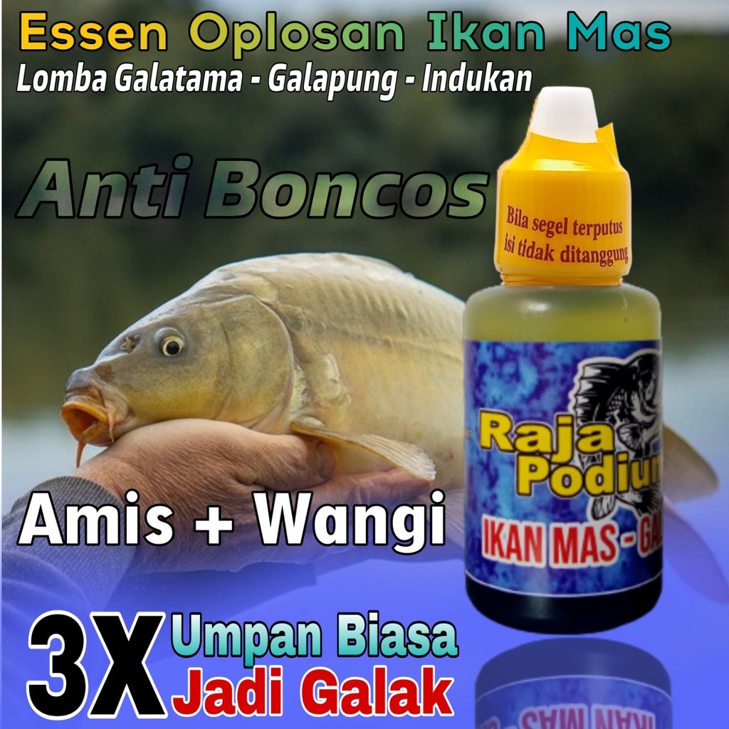 Jual Essen Ikan Mas, Essen Oplosan Ikan Mas Lomba Galatama Galapung Indukan Babon Segala Umpan ...