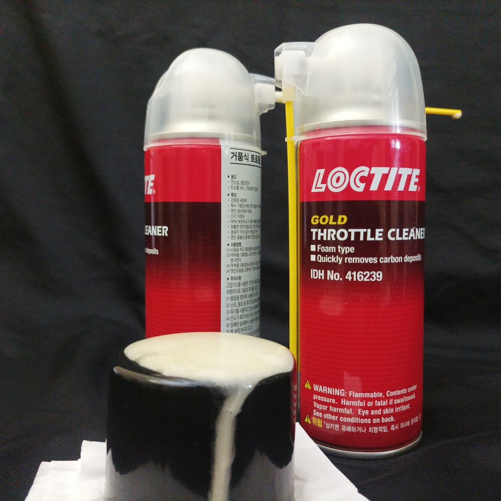 Jual LOCTITE THROTTLE CLEANER FOAM BUSA INTAKE CARBON CLEANER GURAH ...