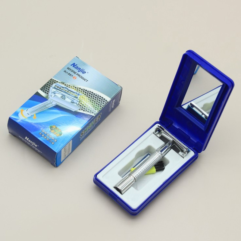 Jual Double Edge Classic Safety Razor Manual Men Beard Shaver Shaving ...