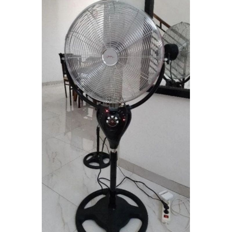 Jual Kipas Angin berdiri Stand Fan blower MASPION Besi 18inch dengan ...
