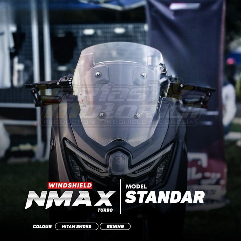 Jual Visor Windshield Standar Sirip NMAX TURBO NEO NEO S (KETEBALAN 3MM ...