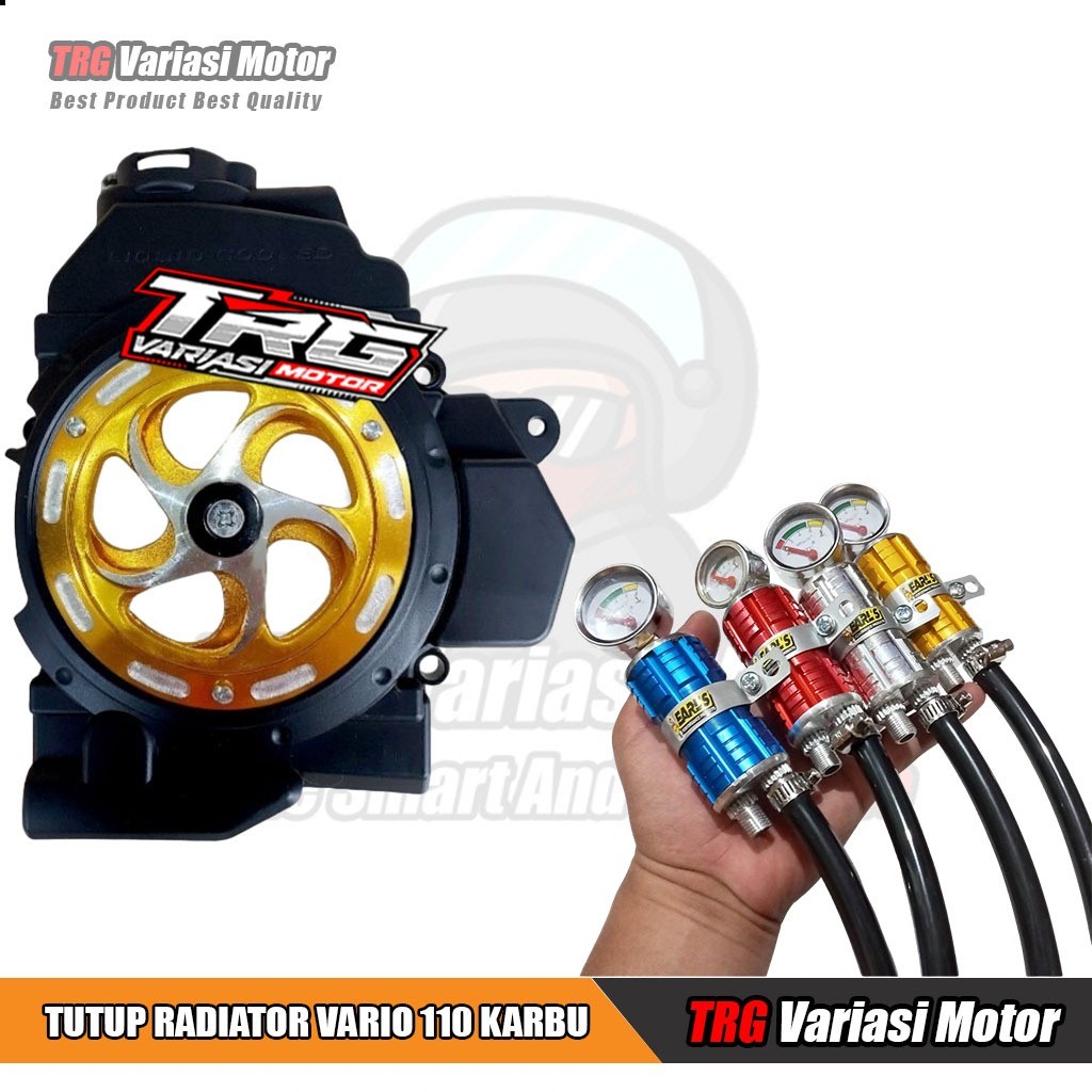 Jual Tutup Radiator Vario 110 Karbu Spinner Blade Set Tutup Oli ...