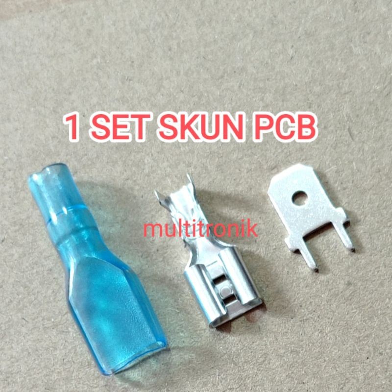 Jual Skun PCB 1Set skun pin flat rubber boot | Shopee Indonesia