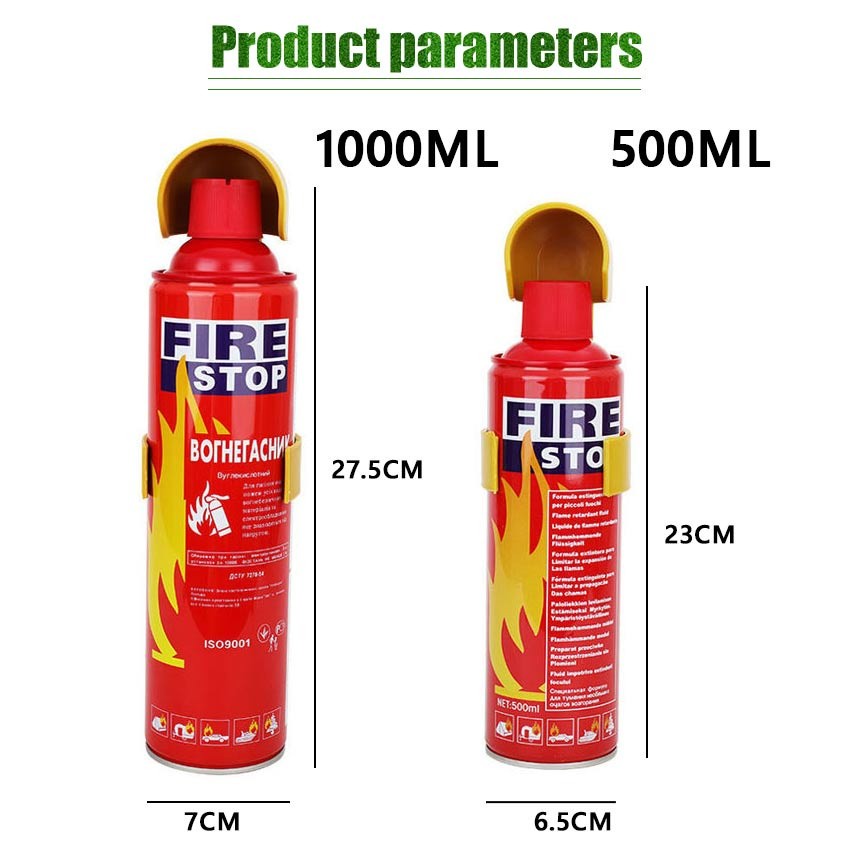 Jual HJK COD 1000Ml Pemadam Api Mobil Mini Portable APAR Fire Stop ...