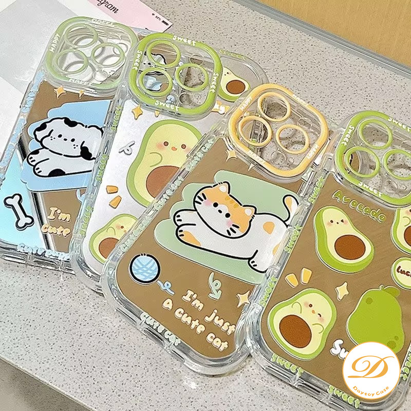 Jual Casing Alpukat Hijau Lucu Untuk Soft Case Busur Sederhana Untuk ...