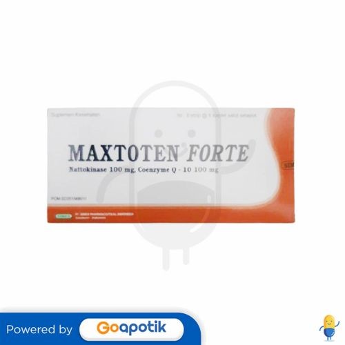 Jual Maxtoten Forte Box 30 Kaplet | Shopee Indonesia