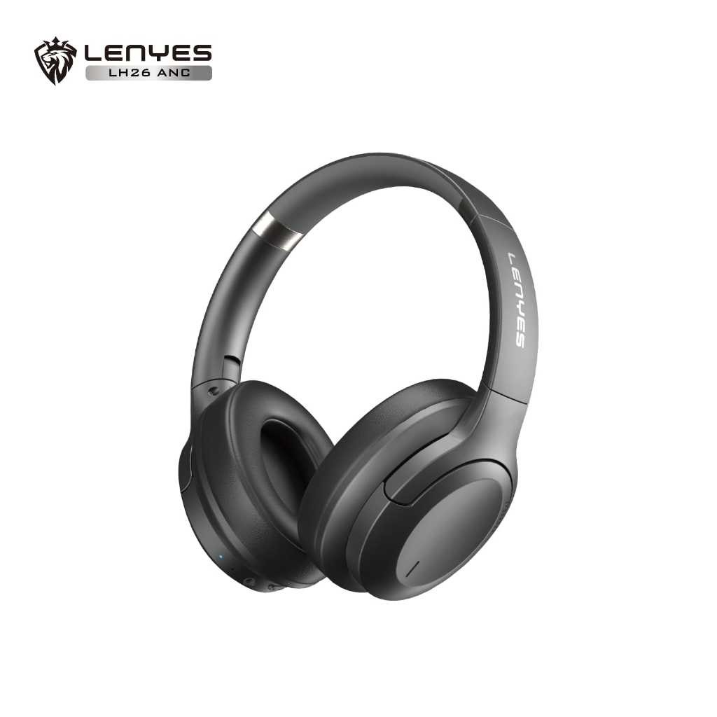 Jual LENYES LH26 Wireless Headset Bluetooth 5.4 Hybrid ANC Headphone ...