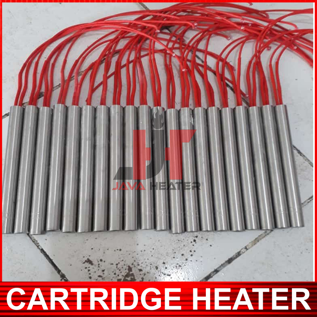 Jual Catridge Heater Ø pipa 10 mm x Pjg 120 mm 220 Volt x 150 Watt ...