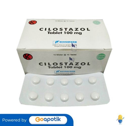 Jual Cilostazol Bernofarm 100 Mg Box 100 Tablet | Shopee Indonesia
