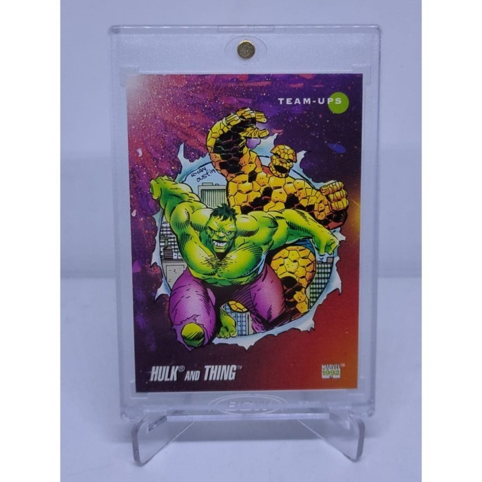Jual ORIGINAL Kartu Marvel Team Up Avengers The HULK & The THING -VERY ...