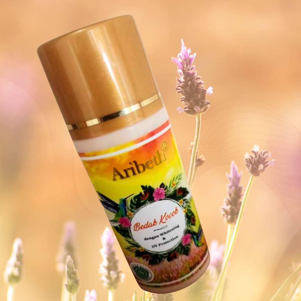 Jual ARIBETH Bedak Kocok FREE SPON | Cair Dingin Jadul | Bedak ...