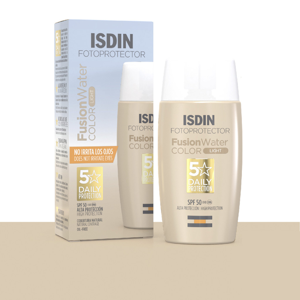 Jual Isdin Fusion Water Color SPF 50 – Tinted Sunscreen & Foundation ...