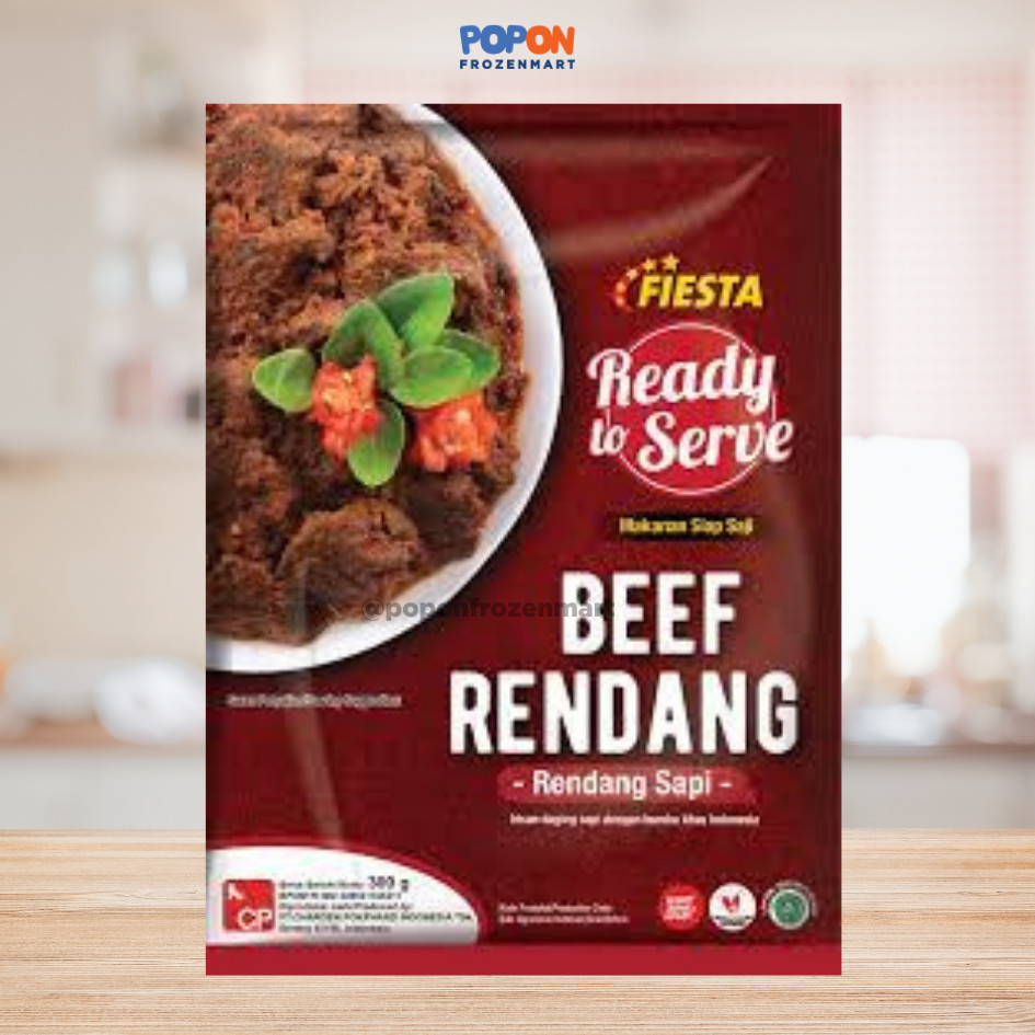Jual FIESTA RTS BEEF RENDANG 300GR | Shopee Indonesia