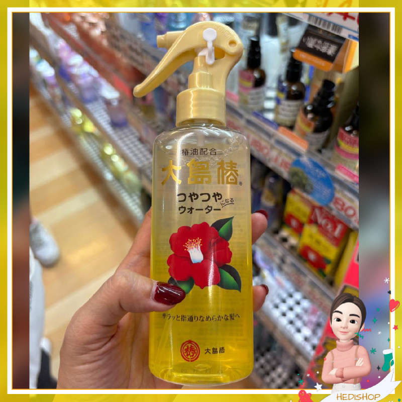 Jual Oshima Tsubaki Hair Water Camellia oil Spray Repair | Shopee Indonesia