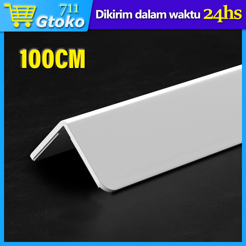 Jual List Sudut Siku Dinding Keramik Kayu Kaca PVC List Penutup Wall ...