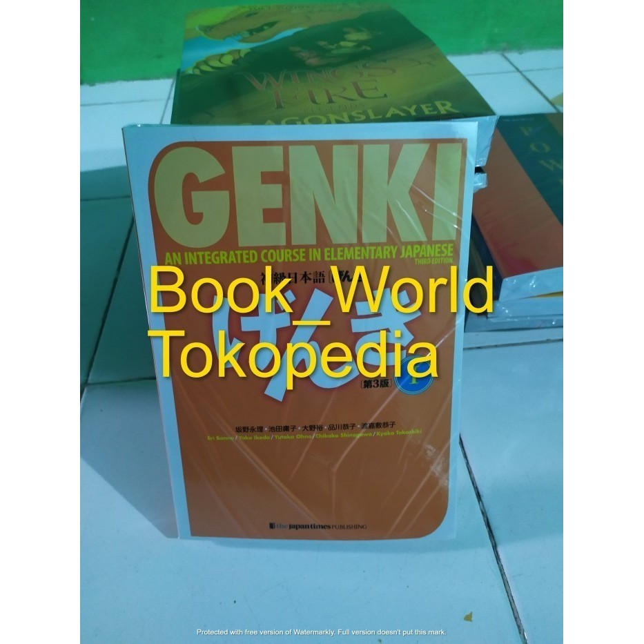 Jual Buku Genki: An Integrated Course in Elementary Japanese I ...