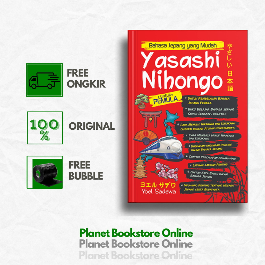 Jual Belajar Bahasa Jepang untuk Pemula - Bahasa Jepang Yang Mudah Yasashi Nihongo | Shopee ...