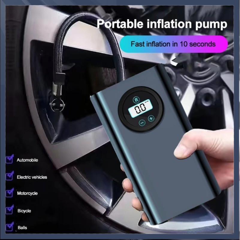 Jual COD Pompa Ban Electric Dengan Port Pengisian USB Portabel Car Air ...