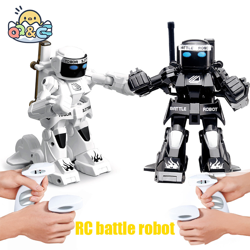 Jual RC Robot Battle Boxing Robot Toy Remote Control Robot 2.4G ...