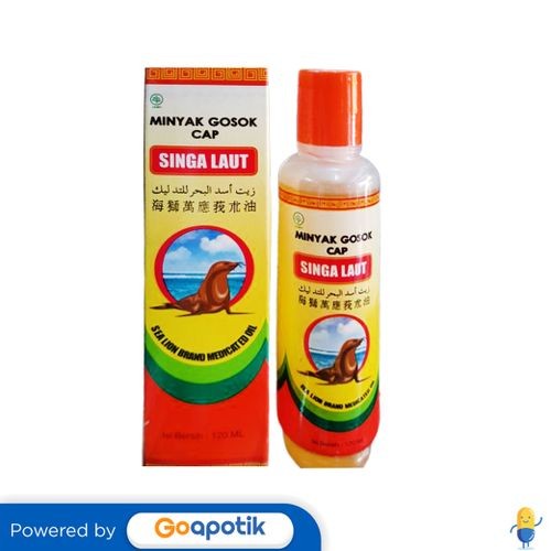 Jual Cap Singa Laut Minyak Gosok 120 Ml Botol | Shopee Indonesia