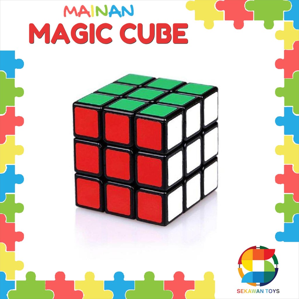 Jual Mainan Anak Edukasi Rubik/ Mainan Magic Cube 132-53 | Shopee Indonesia