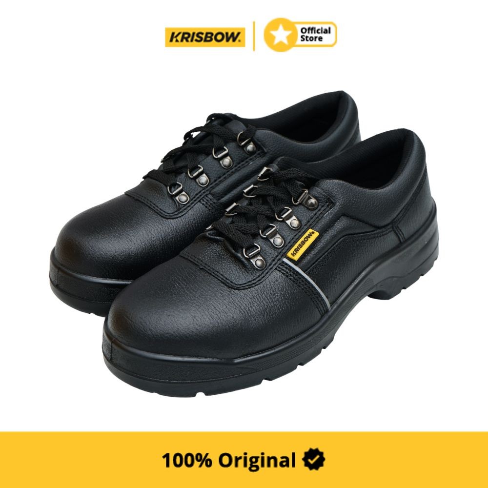 Jual Krisbow Argus Sepatu Pengaman 4 inci Safety Shoes Pengaman Kaki ...