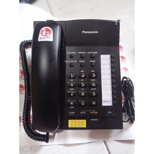 Jual PESAWAT TELEPON PANASONIC KX-TS 840 ND SECOND SINGEL SPIKER PHONECO | Shopee Indonesia
