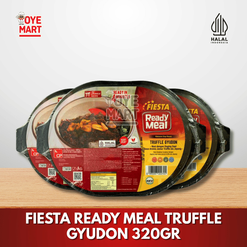 Jual FIESTA READY MEAL TRUFFLE GYUDON 320GR | Shopee Indonesia