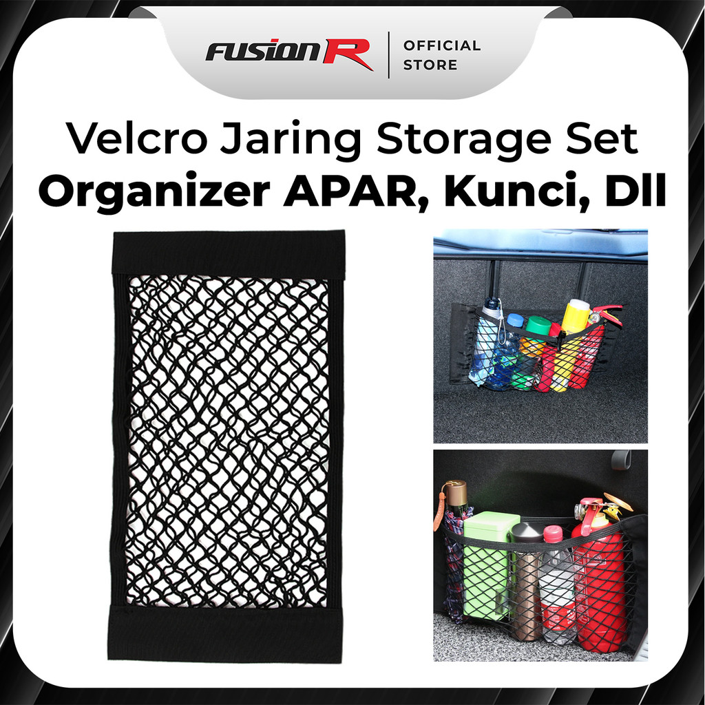 Jual Fusion R | Trunk Net Storage pengangkatVelcro Jaring Bagasi Mobil ...