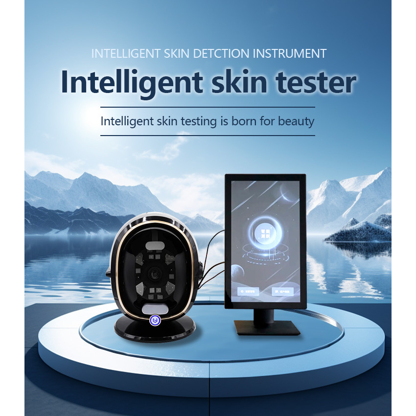 Jual 3D Skin Scanner Care Facial Analyzer Monitor Machine Magic Mirror ...