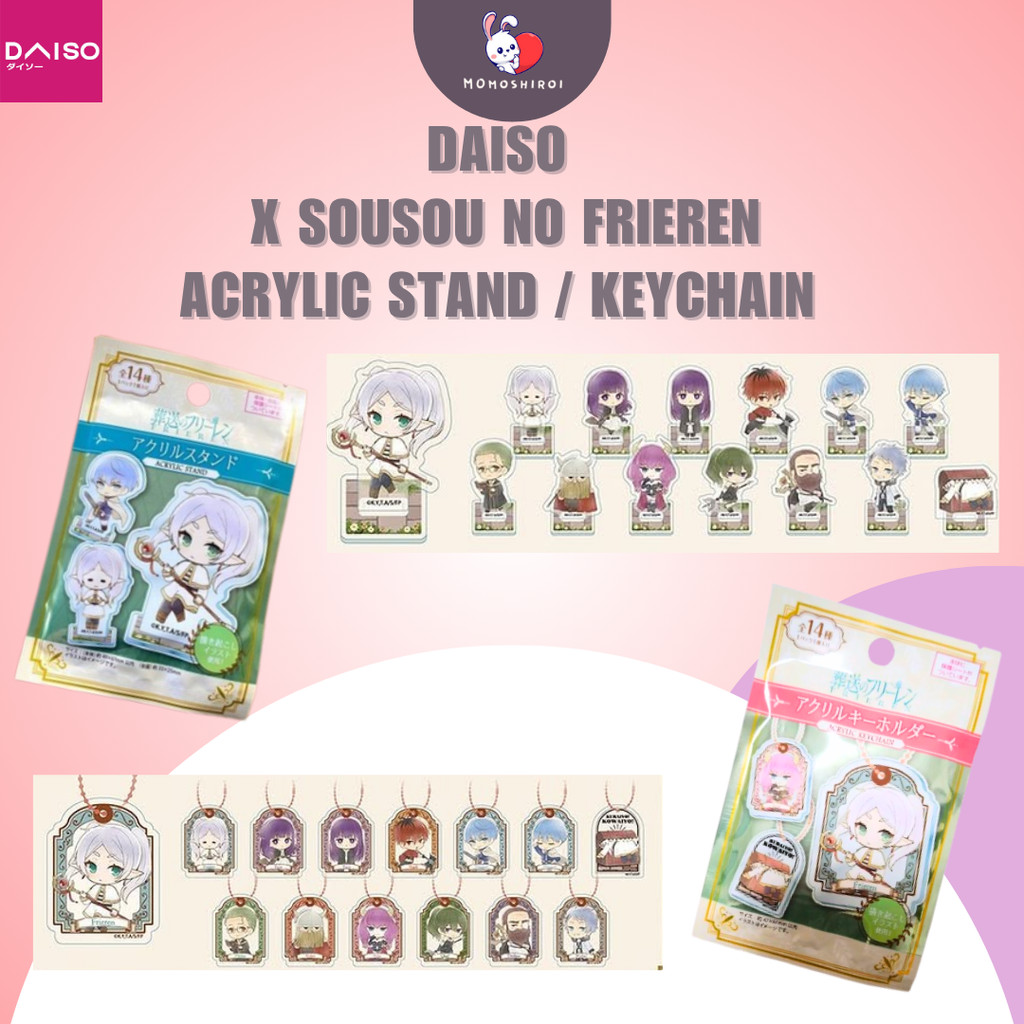 Jual daiso x Sousou no Frieren acrylic stand / keychain dudukan akrilik ...