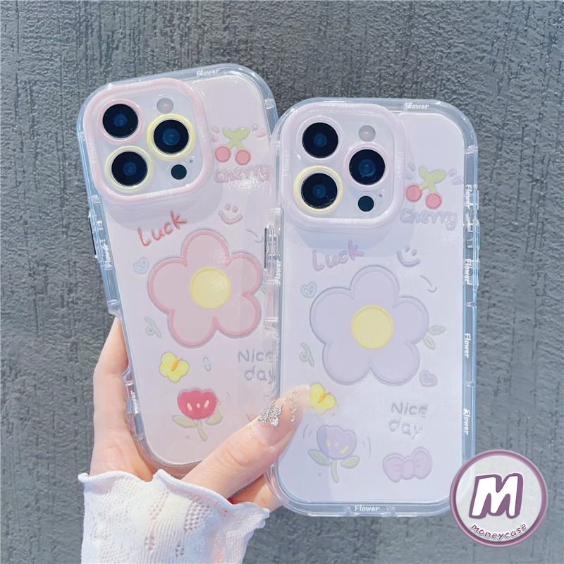 Jual Casing Lembut Ceri Bunga Segar untuk IPhone 14 11 XR 7Plus 13 15 ...