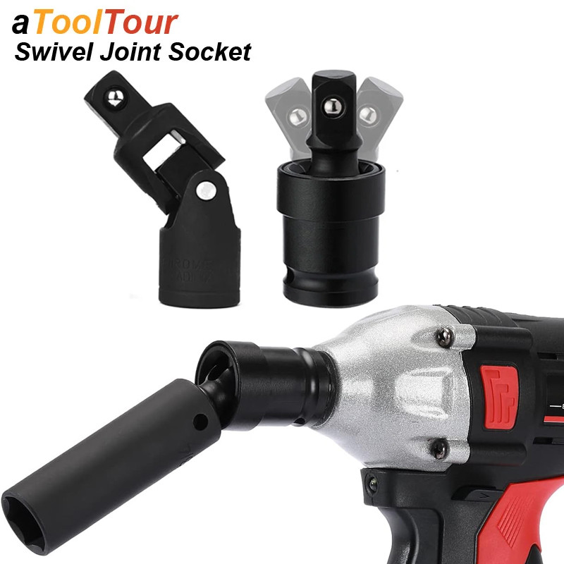 Jual Swivel Impact Universal Socket Joint U Knuckle Air Wobble Socket ...