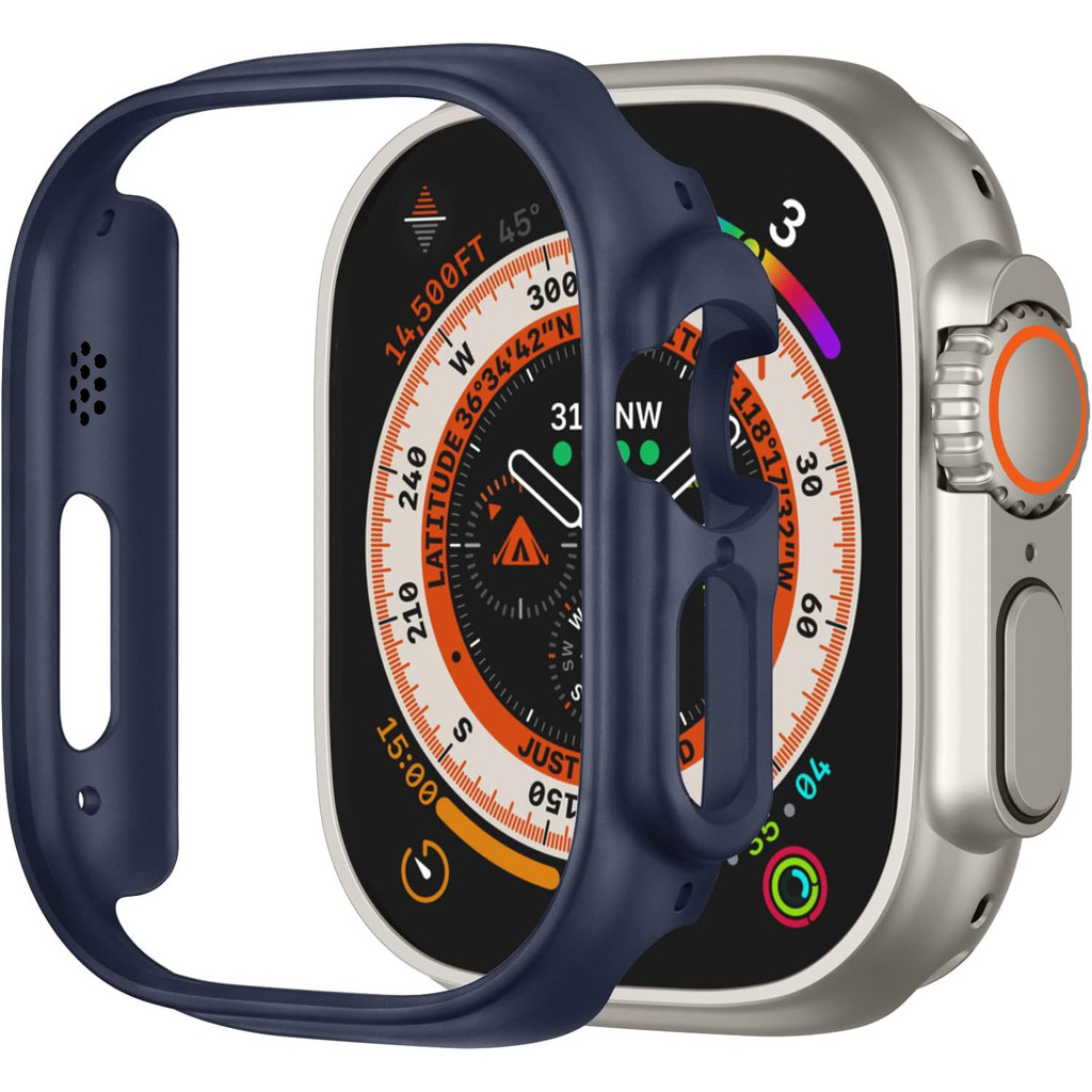 Jual Cover For Apple Watch Case Ultra 2 49mm strap smartwatch PC Bumper ...