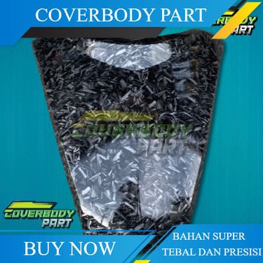 Jual Panel dasi supra x 125 lama / new batman carbon glossy bahan ABS ...