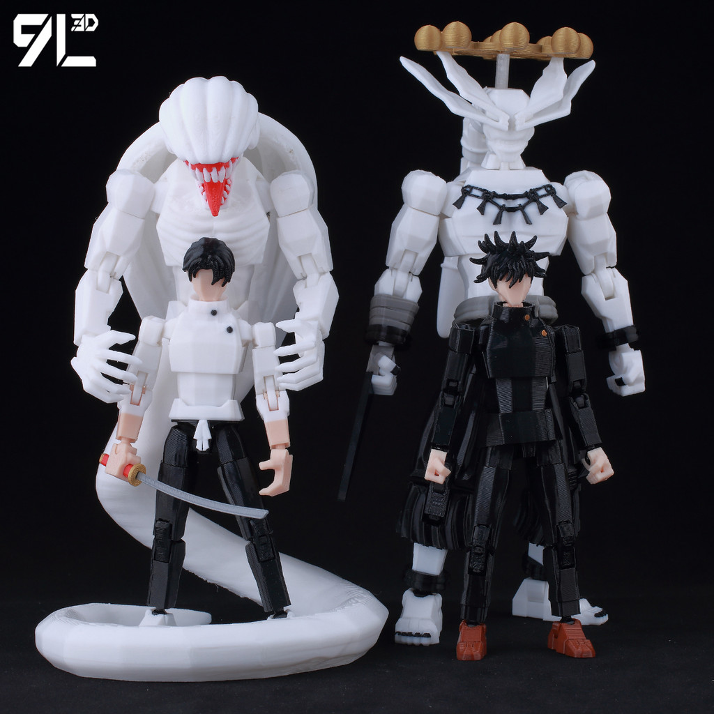 Jual 9L3D Printed Lucky Dummy 13 Jujutsu Kaisen Gojo Satoru Toji Yuji ...