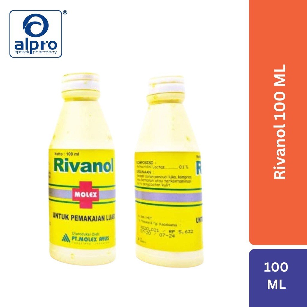 Jual RIVANOL 100ML (BARU) | Shopee Indonesia
