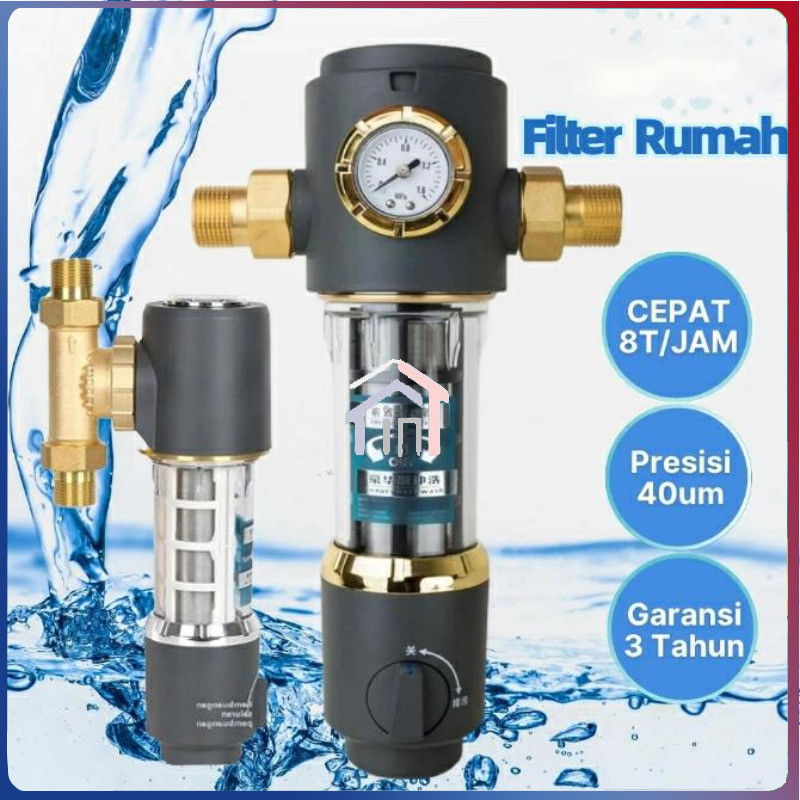 Jual 【COD】Filter Rumah Tanpa Ganti Filter Seumur Hidup Sambungan ...